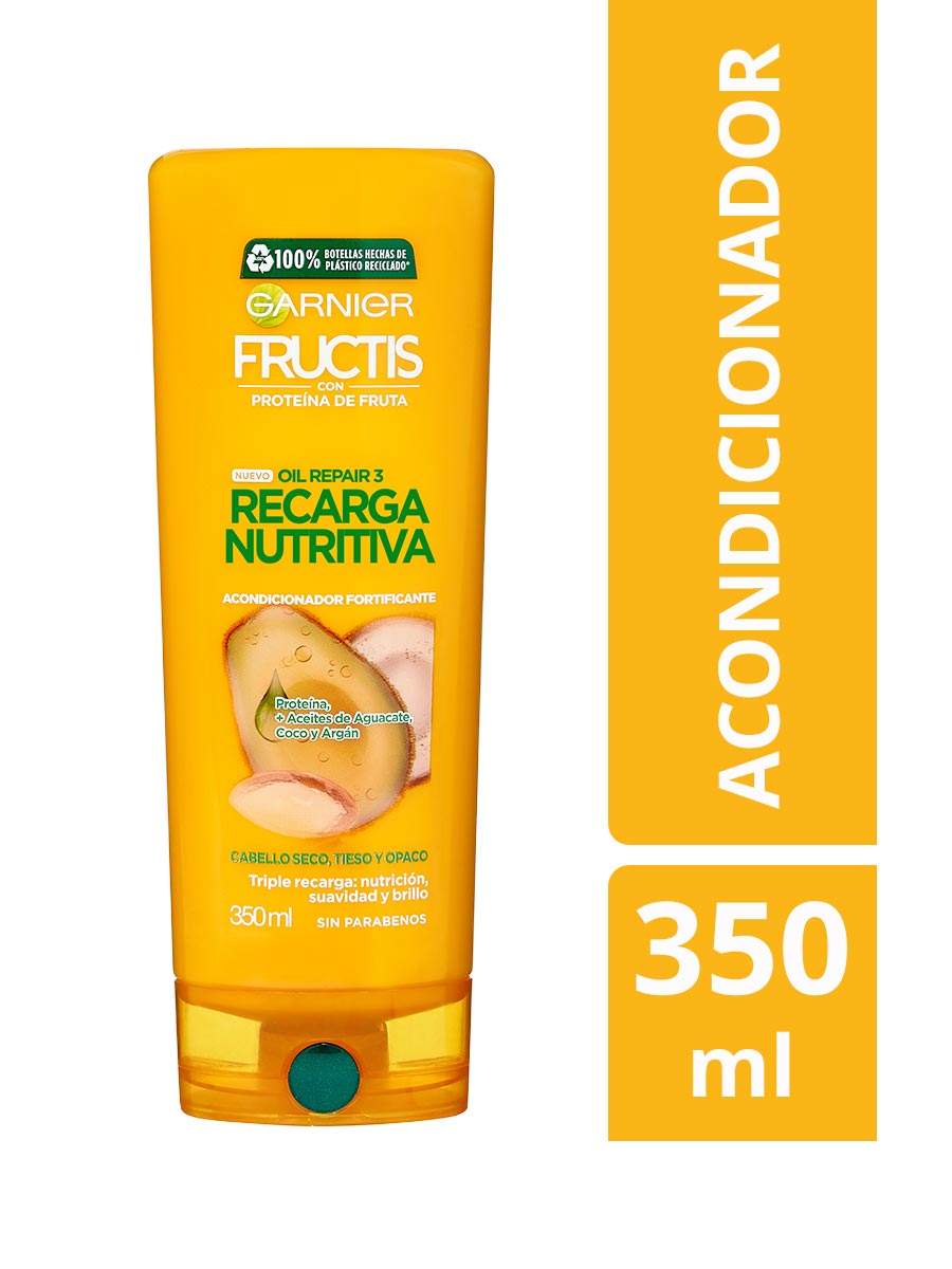 Fructis Recarga Nutritiva Acondicionador | Garnier Uruguay