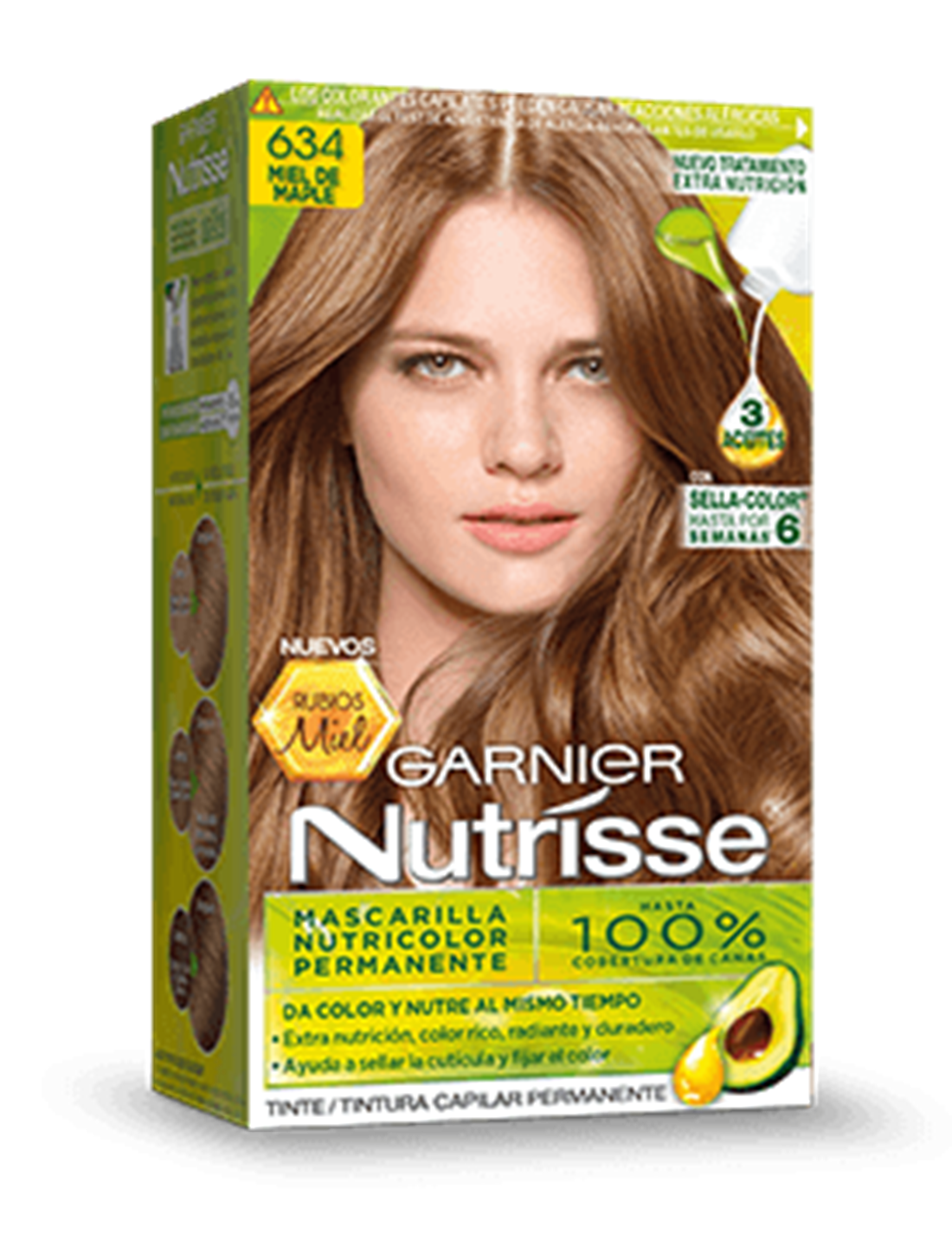 Coloración Nutrisse 634 Miel De Maple